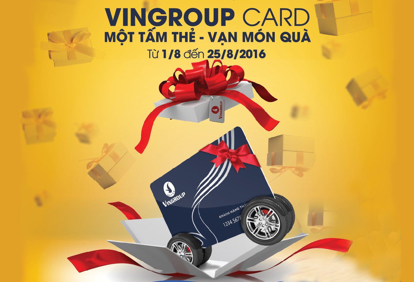 Chương trình tri ân khách hàng đặc biệt “Vingroup Card - Một tấm thẻ ...