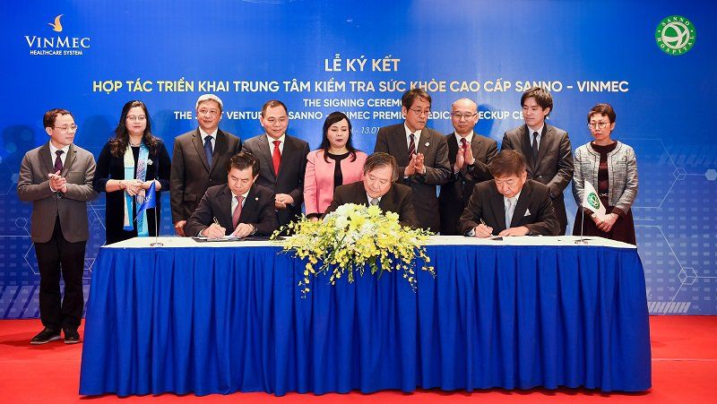 Vinmec hợp tác với thương hiệu y tế Nhật Bản, cung cấp dịch vụ khám sức ...