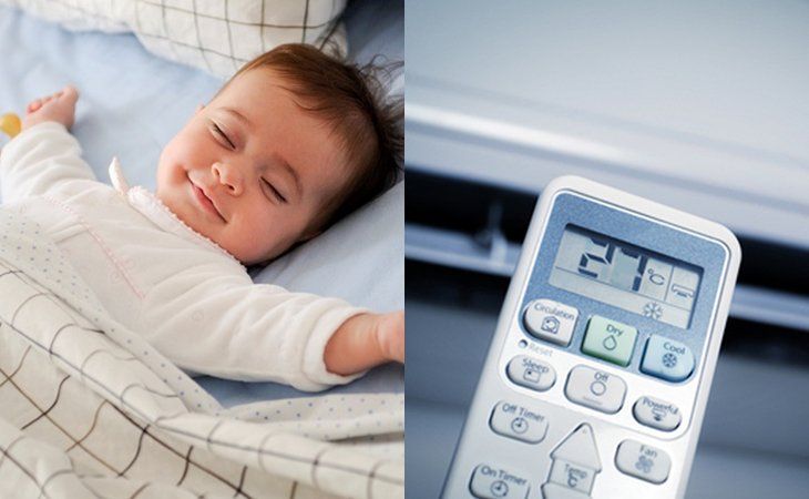 Things to remember when using air conditioning for babies | Vinmec
