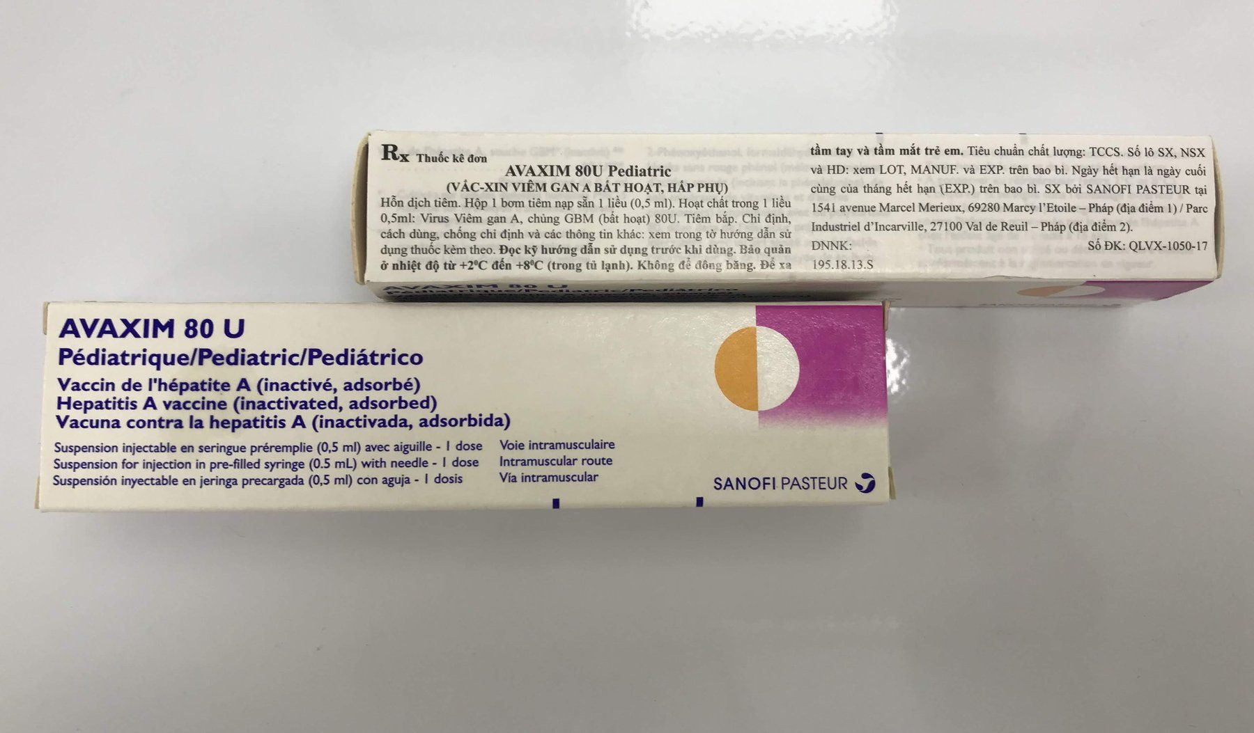 Vắc-xin Avaxim 80UI 0,5ml (Pháp) | Vinmec
