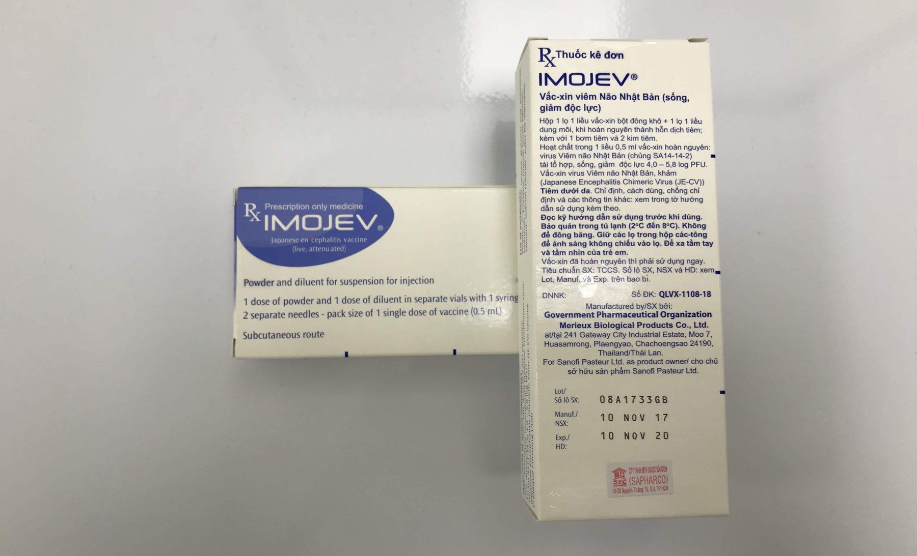 Vắc-xin IMOJEV 0,5 ml (Pháp) | Vinmec