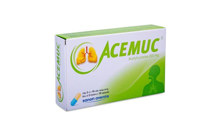 Acemuc: Effects, using dose, and side effects | Vinmec