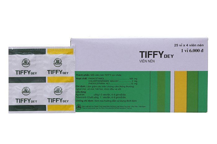 Tiffy: Uses, dosage and side effects note | Vinmec
