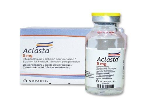 Lưu ý khi sử dụng thuốc Aclasta 5mg điều trị loãng xương | Vinmec