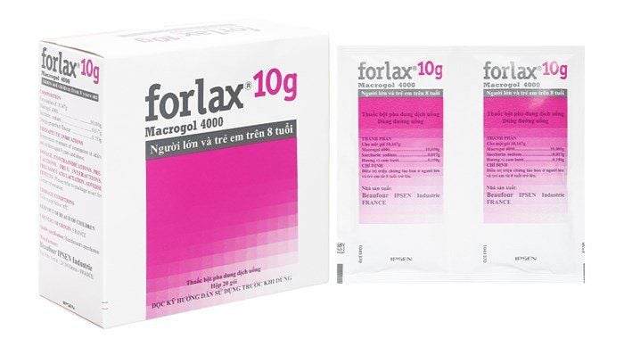 Thuốc Forlax 10g: Công dụng, liều dùng, tác dụng phụ | Vinmec