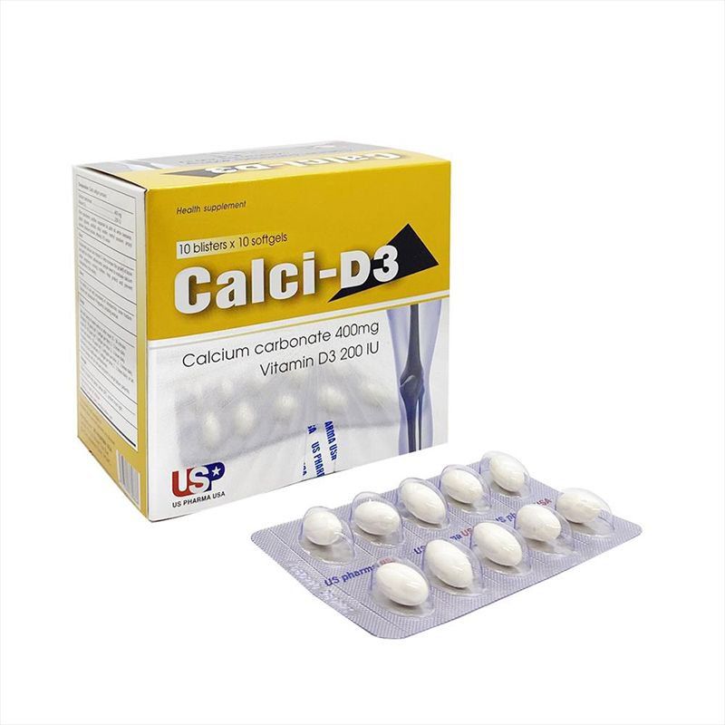 Công dụng của calci carbonat vitamin d3 | Vinmec