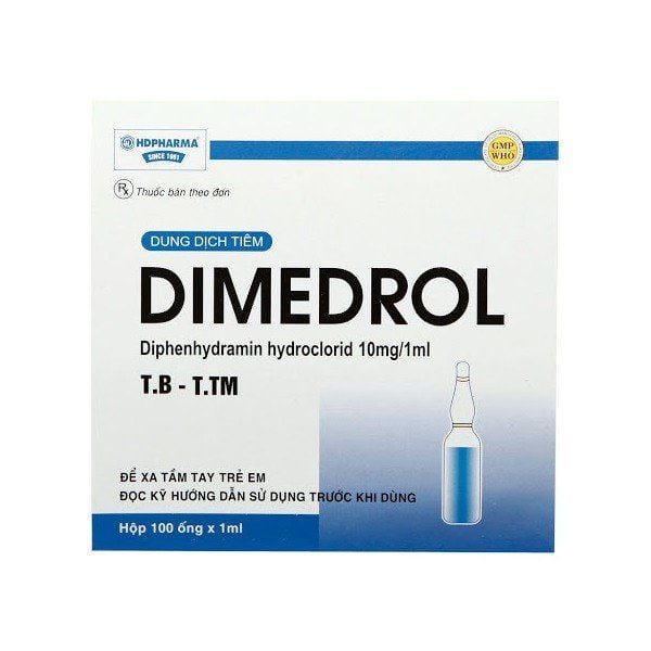 What is Dimedrol? | Vinmec
