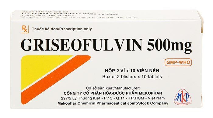Công dụng thuốc Griseofulvin 500mg | Vinmec