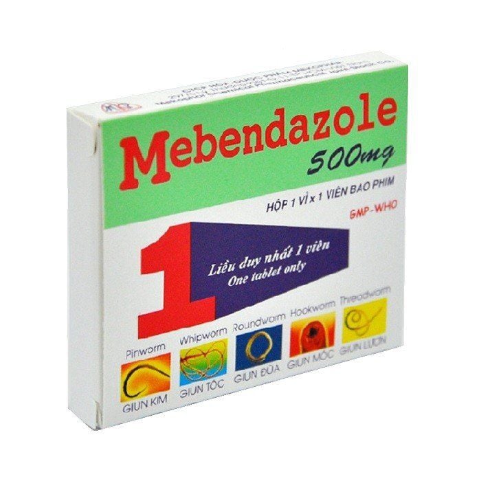 Công dụng của thuốc Mebendazole 500 mg và Mebendazole 100mg | Vinmec