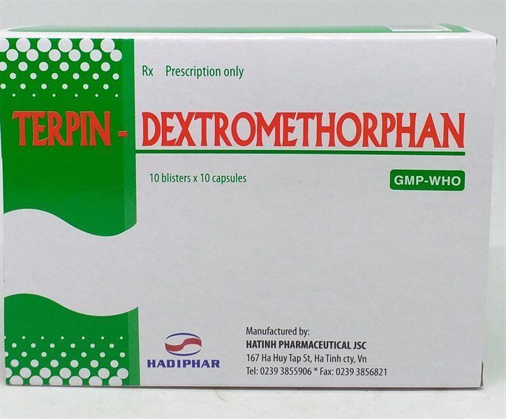 Công dụng thuốc Terpin dextromethor | Vinmec