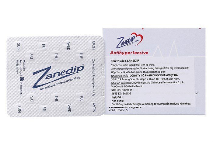 Zanedip 10mg là thuốc gì? | Vinmec
