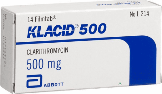 Uses of Klacid 500mg | Vinmec