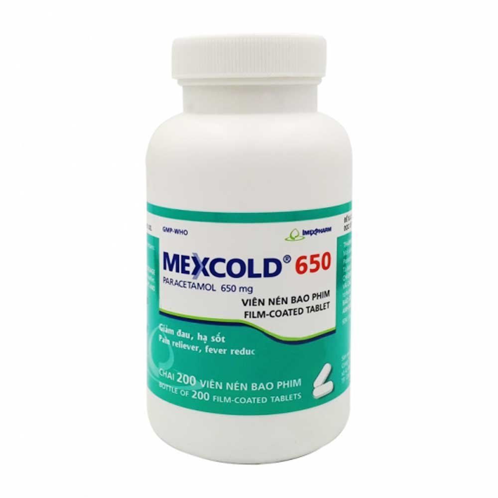 Công dụng thuốc Mexcold 650 | Vinmec