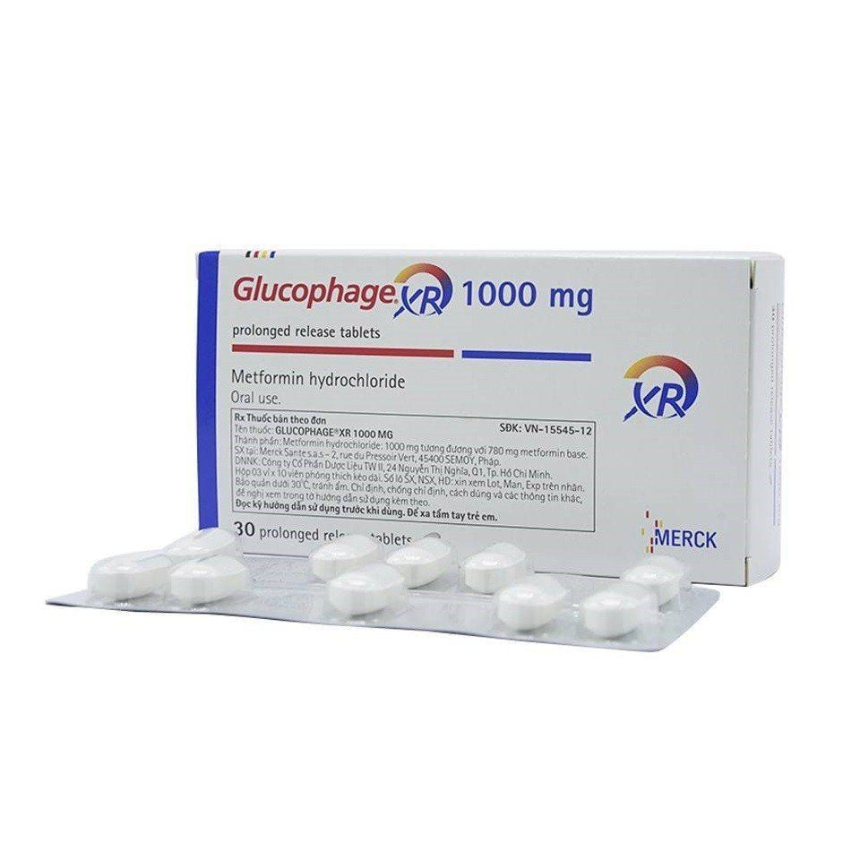 Công dụng thuốc Glucophage 1000mg | Vinmec