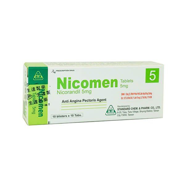 Nicomen 5mg là thuốc gì? | Vinmec