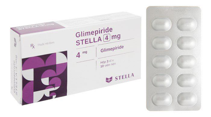 Công dụng thuốc Glimepirid 4mg | Vinmec