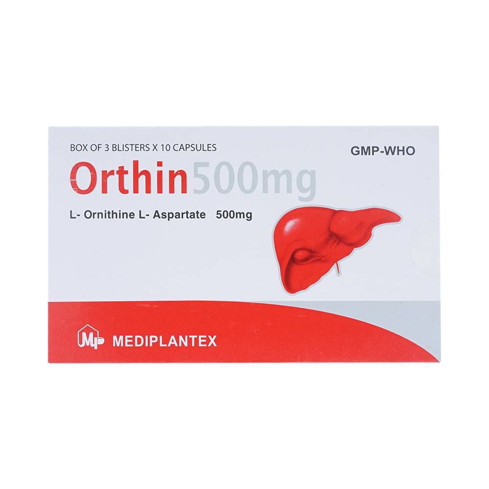 Công dụng thuốc Orthin 500mg | Vinmec