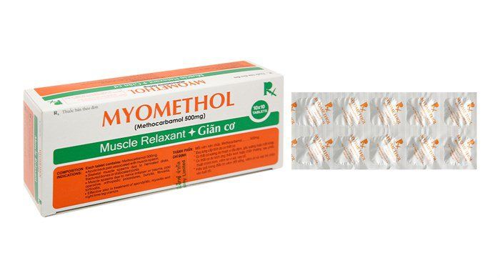 Myomethol là thuốc gì? | Vinmec