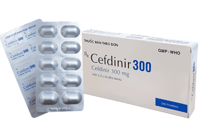 Công dụng thuốc Cefdinir 300mg | Vinmec