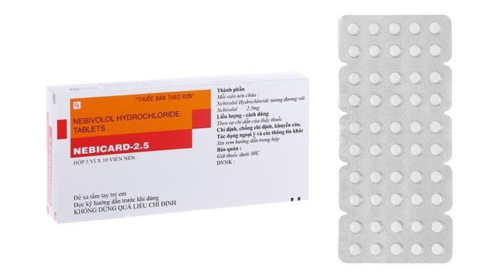 Nebicard 2.5 mg là thuốc gì? | Vinmec