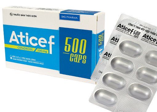 Thuốc Aticef 500 có tác dụng gì? | Vinmec
