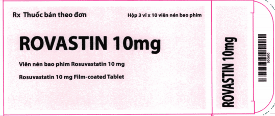 Công dụng thuốc Rovastin tab | Vinmec