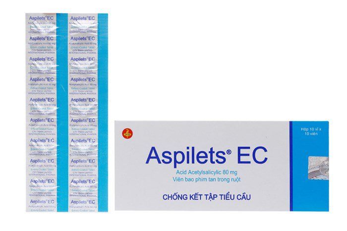 Công dụng thuốc Aspilets ec 80mg | Vinmec