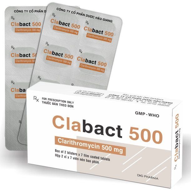 Công dụng thuốc Clabact 500 | Vinmec