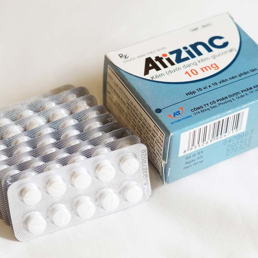 Công dụng thuốc Atizinc 10mg | Vinmec