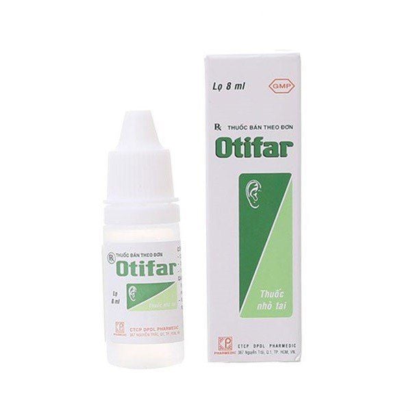 Công dụng thuốc Otifar 8ml | Vinmec