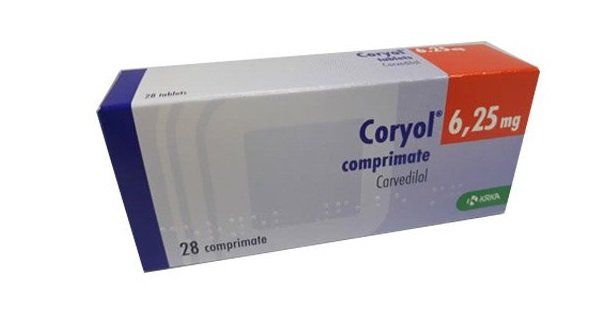 Công dụng thuốc Coryol 6.25 mg | Vinmec