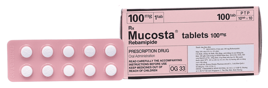 Công dụng thuốc Rebamipide 100mg | Vinmec