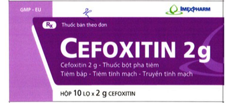 Công dụng thuốc Cefoxitin 2g | Vinmec