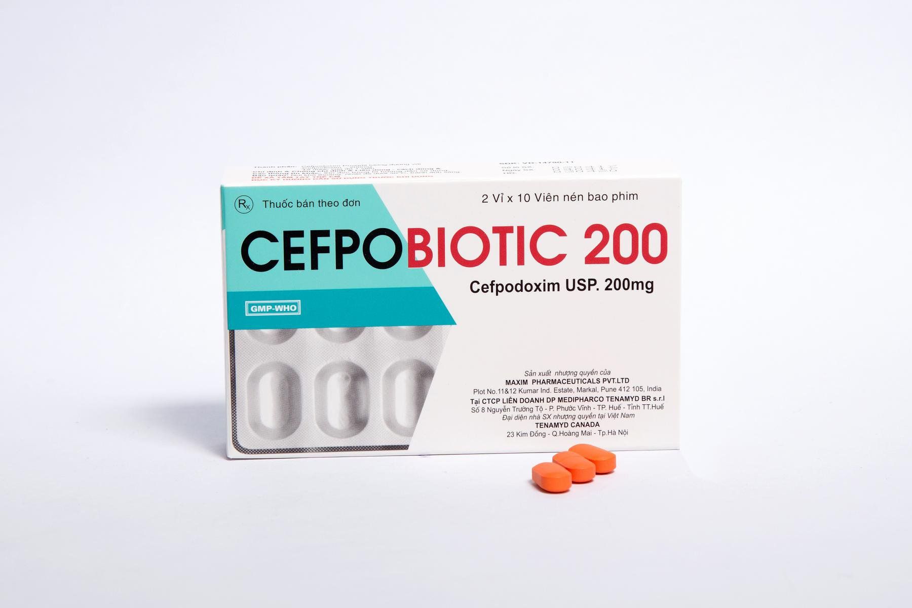 Công dụng thuốc Cefpobiotic 200 | Vinmec