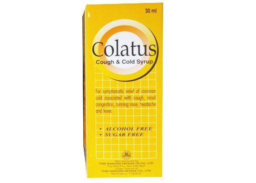 Công dụng thuốc Colatus | Vinmec