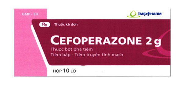 Công dụng thuốc Cefoperazon 2g | Vinmec