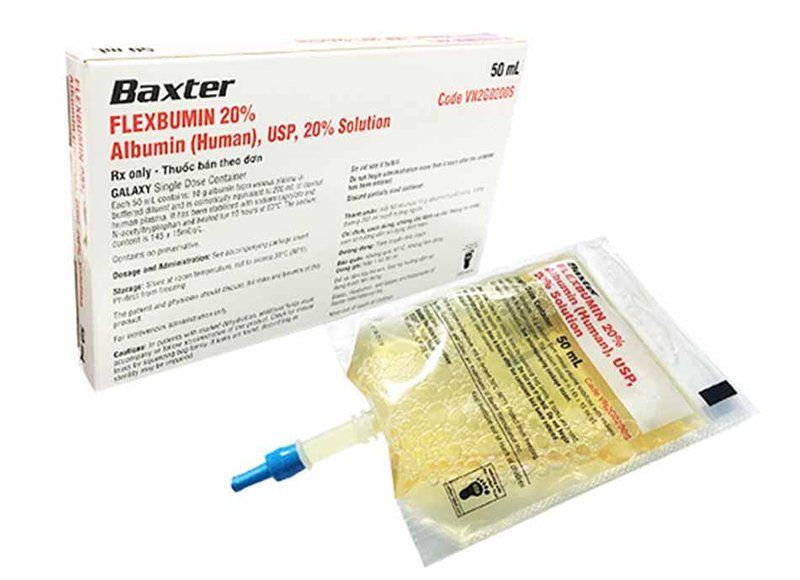 Công dụng thuốc Flexbumin 20% (túi 50ml) | Vinmec