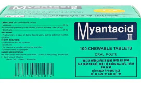 Công dụng thuốc Myantacid | Vinmec