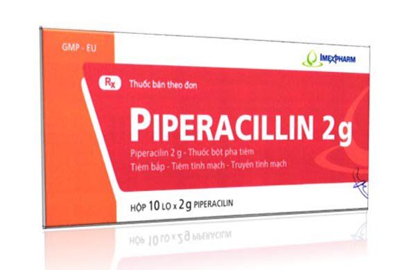 Công dụng thuốc piperacilin 2g | Vinmec