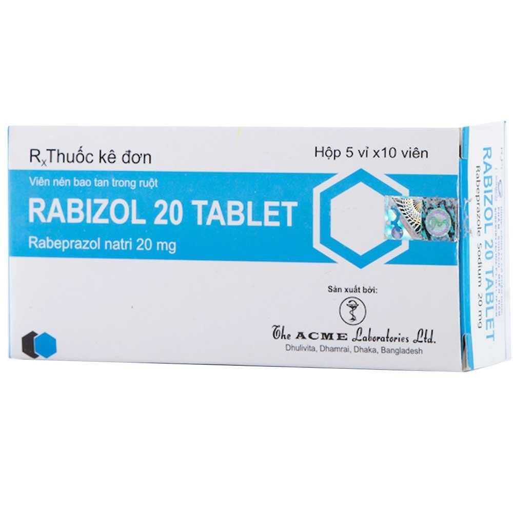 Công dụng thuốc Rabizol 20 tablet | Vinmec