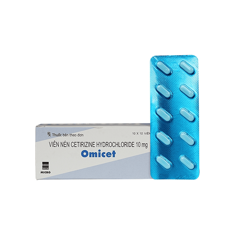 Công dụng thuốc Omicet cetirizine | Vinmec