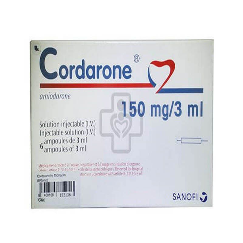 Công dụng thuốc Cordarone 150mg/3ml | Vinmec