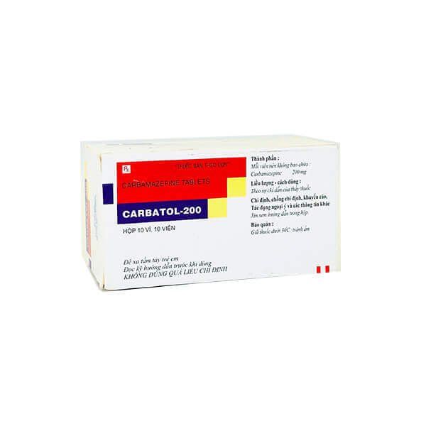 Công dụng thuốc Carbatol 200 | Vinmec