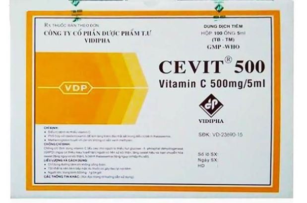 Công dụng thuốc Cevit 500 | Vinmec