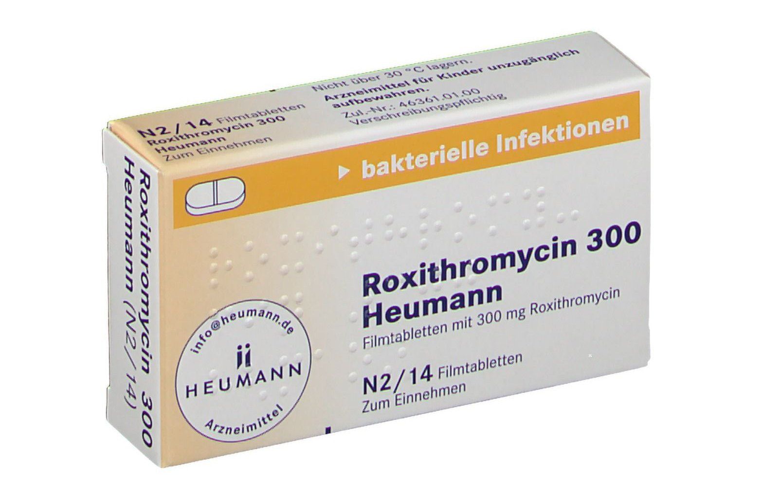 Công dụng thuốc Roxithromycin 300mg | Vinmec