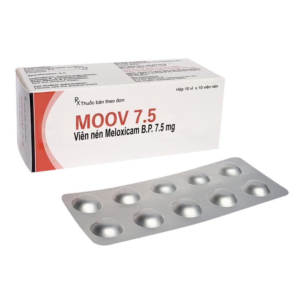 Công dụng thuốc Moov 7.5 | Vinmec