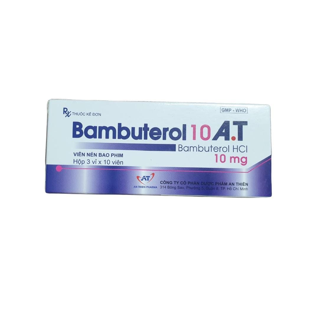 Công dụng thuốc Bambuterol 10 A.T | Vinmec