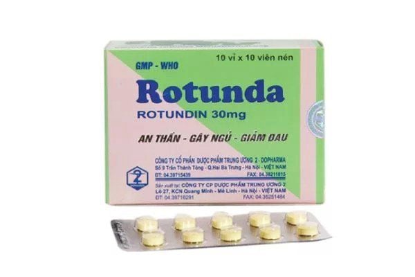 Các tác dụng của thuốc Rotunda | Vinmec