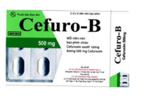 Công dụng thuốc Cefuro B 500mg | Vinmec