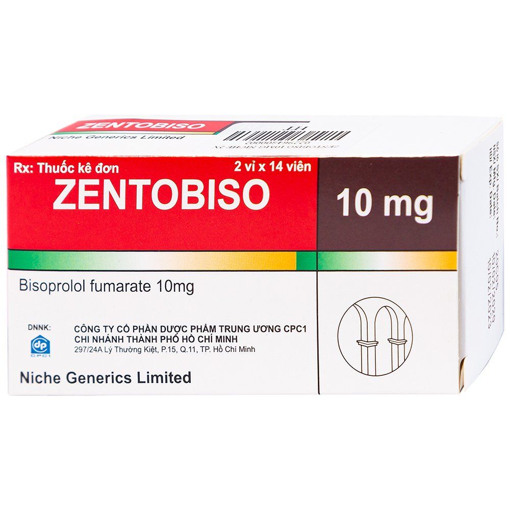 Công dụng thuốc Zentobiso 10mg | Vinmec